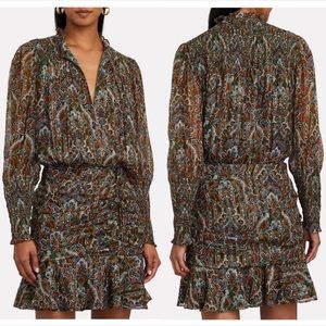 Veronica Beard | Dresses | Nwt Veronica Beard Green Armeria Paisley ...